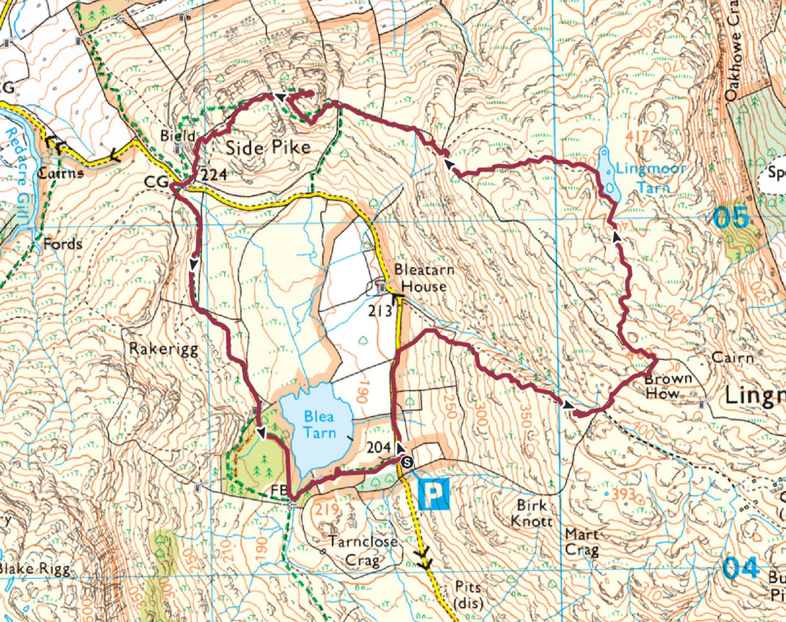 Lingmoor Fell & Side Pike